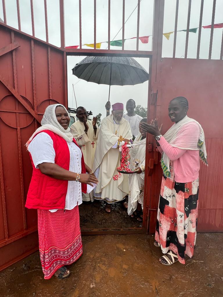 Blessing of the new St. Scholastica Mission in Dakuna, Emdibir ...